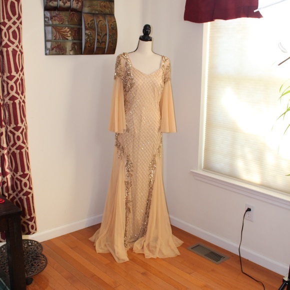 Basix Black Label | Dresses | Basix Black Label Formal Beaded Dress ...